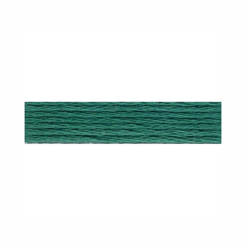 Нитки Anchor Мулине, для вышивания, 100% хлопок, 12х8 м, 1076, зеленые (4635)