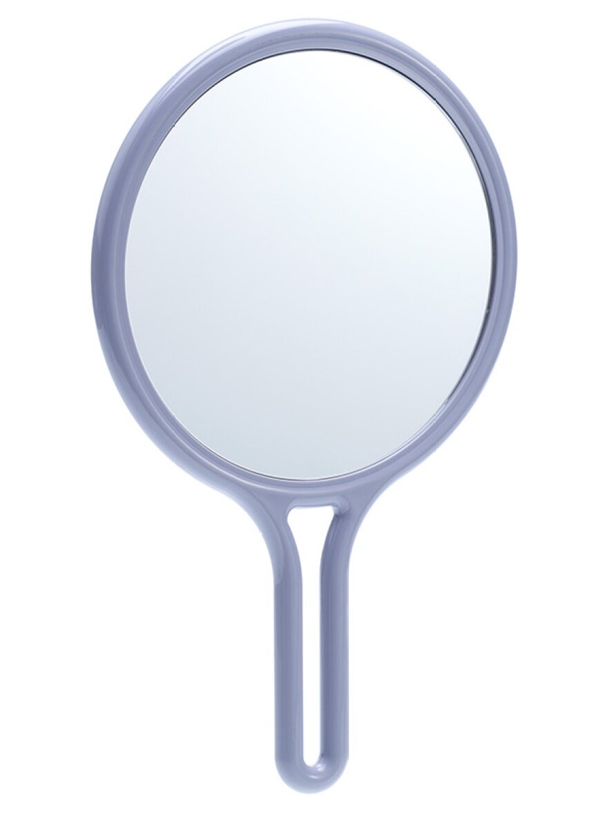 Зеркало Dewal Professional DEWAL с ручкой, пластик, серое 26x16x1 см
