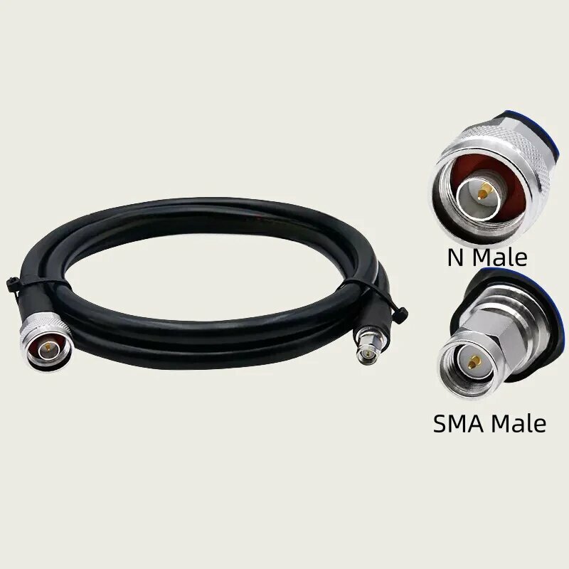 Кабель LMR400 N Male - RP SMA Male/Female 50 Ом 0.5m, NM-SMAM-LMR400