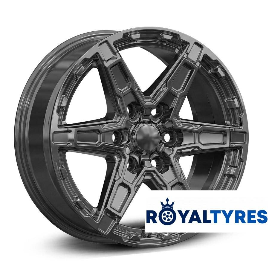 Литой колесный диск КиК Дистрикт R18 / 8J PCD 6x139.7 ЕТ 25 ЦО 106.1 HB
