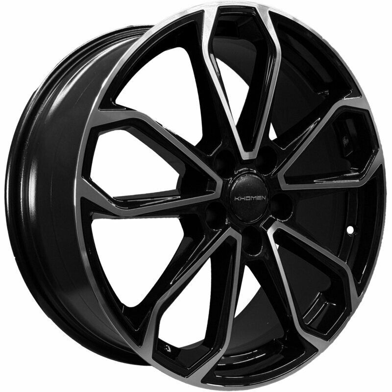 Литой колесный диск Khomen Wheels KHW1816 (Outlander) 7x18/5x114,3 ET38 D67,1 Black-FP