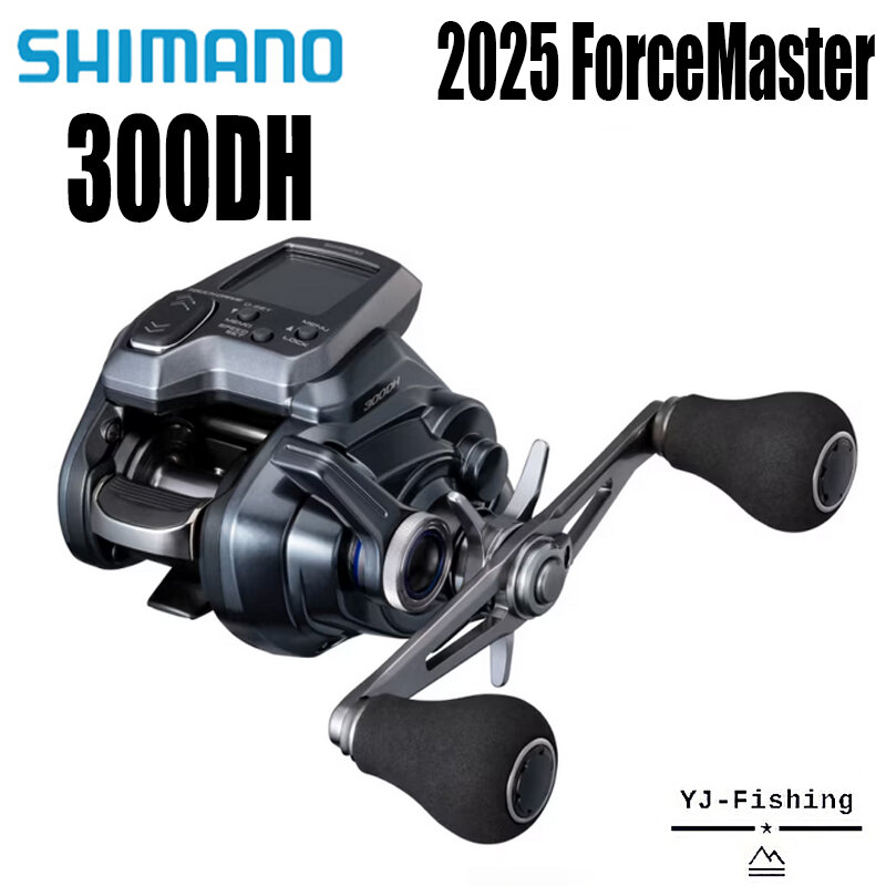 SHIMANO 2025 FORCEMASTER 300DH Под правую руку Электрическая рыболовная катушка