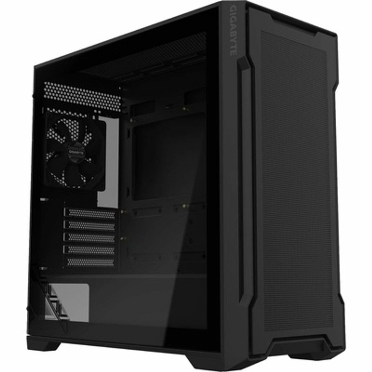 Корпус компьютерный Gigabyte 28300-C102B-2CRR Mini Tower Черный без БП