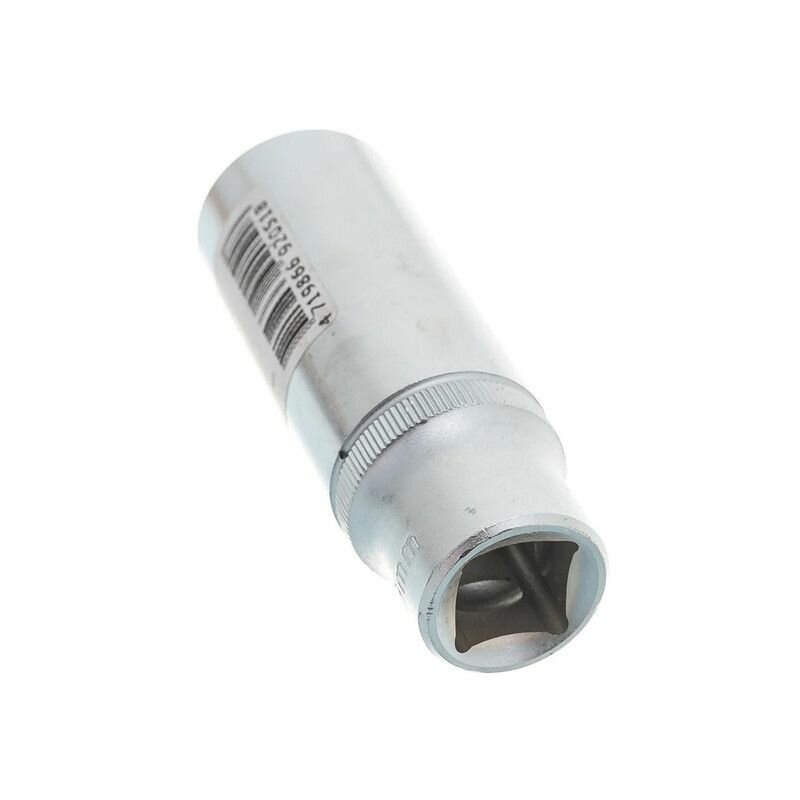 Головка торцевая глубокая 1/2" 12-гранная, 19 мм, L77 мм, Force 5497719