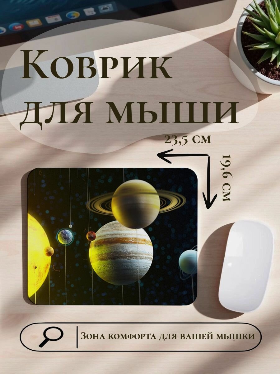 Коврик для мыши Планеты Солнечной системы