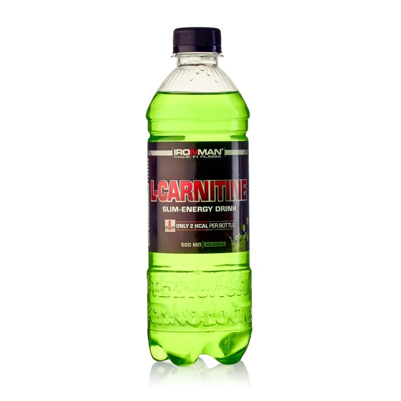 Жиросжигатель Ironman L Carnitine XXI Power, жидкий, яблоко, 6 порций, 500ml