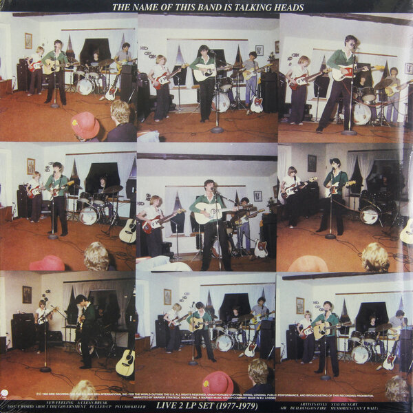 Виниловая пластинка TALKING HEADS - THE NAME OF THIS BAND IS TALKING HEADS
