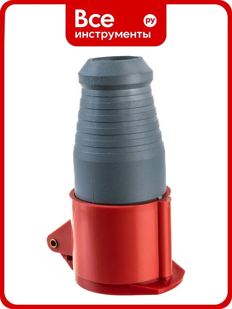 Кабельная розетка IEK 16A 3P+Е 380В IP44 214 ИЭК PSR22-016-4 9693472