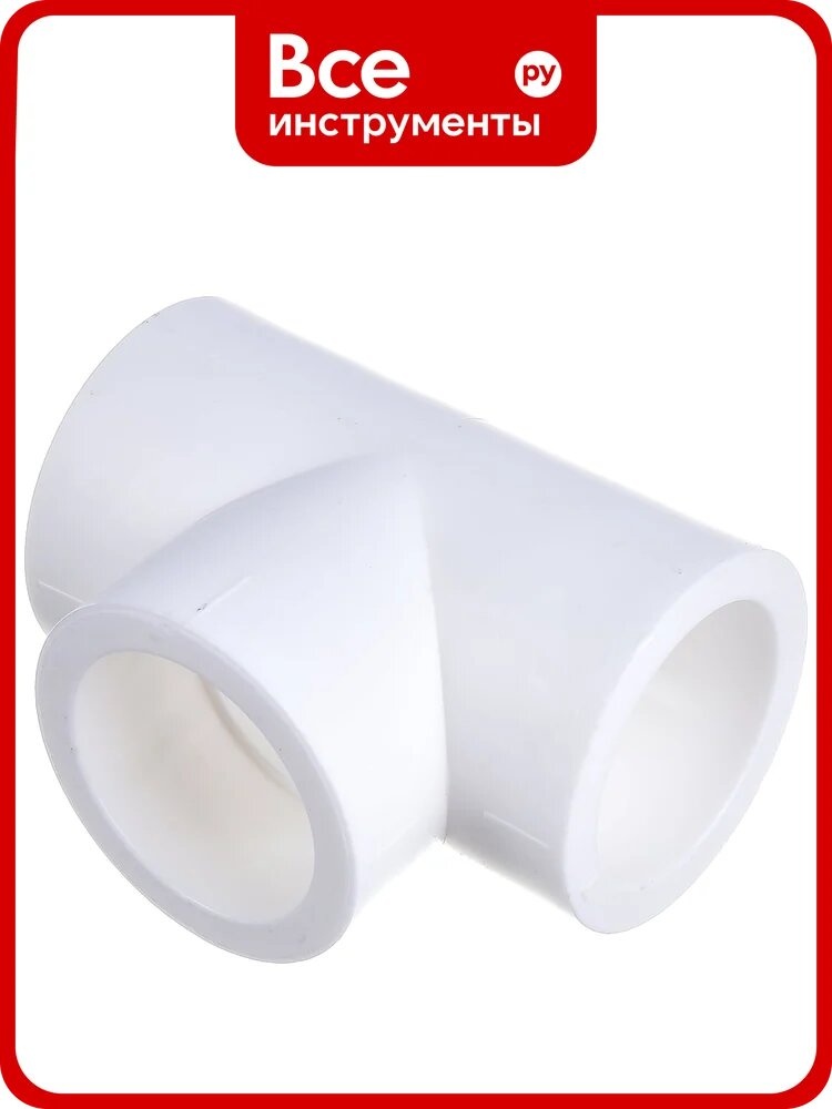 Тройник TEBO Technics PPR 32 030043104, полипропилен, белый, 1 шт