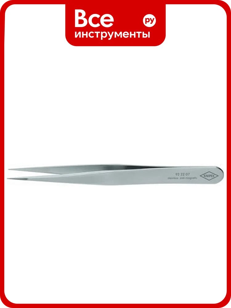 Прецизионный пинцет Knipex KN-922207
