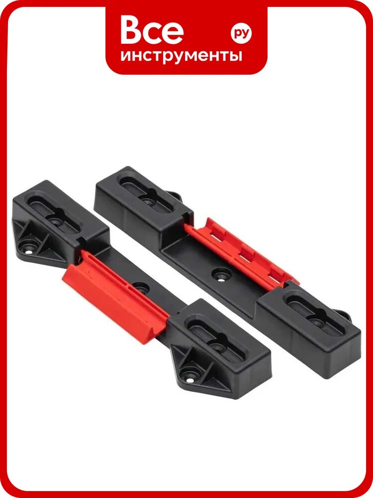 Адаптер QBRICK ONE Connect Adapters с ударопрочным пластиковым корпусом, защелка, черно‑красный цвет