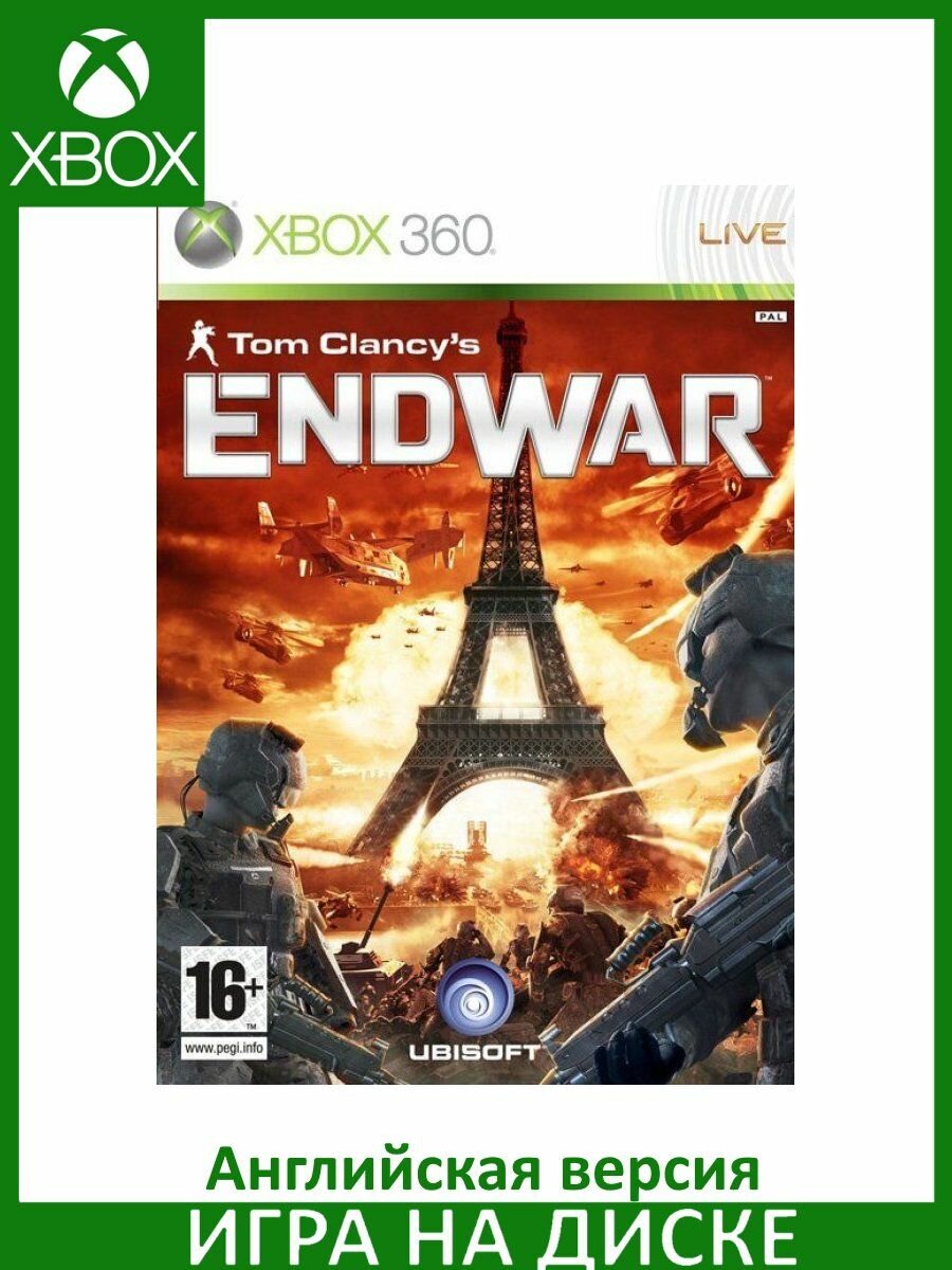 Игра Tom Clancy's EndWar Xbox 360, Xbox One Диск Английская версия