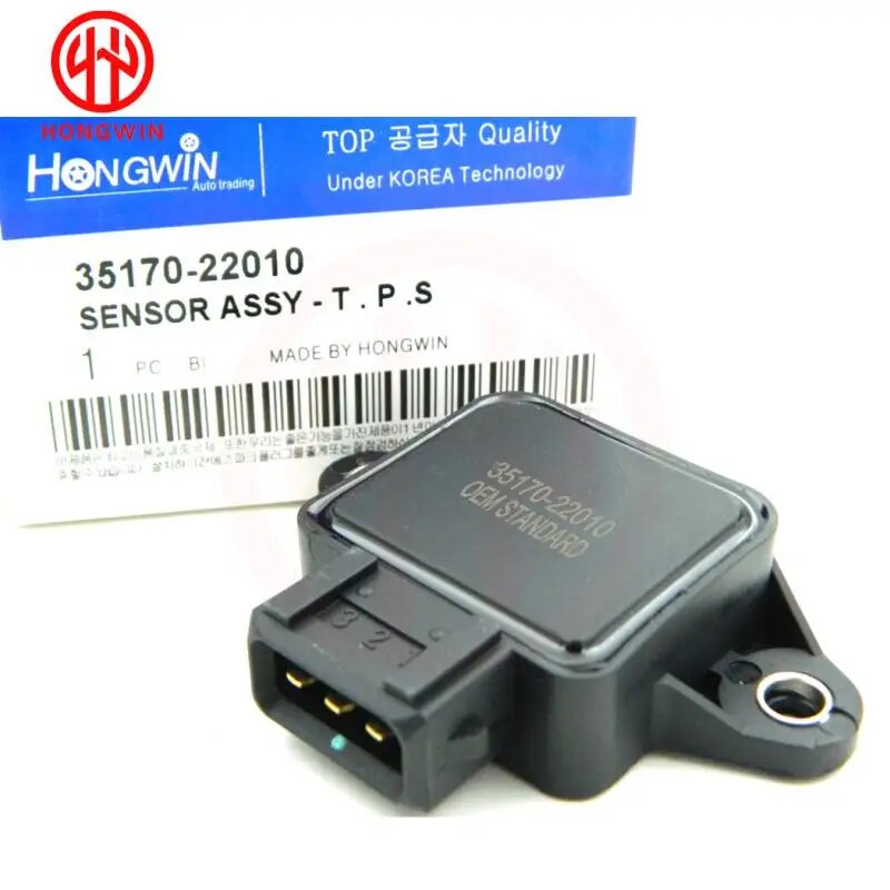 35170 22010 Датчик TPS Датчик положения дроссельной заслонки Подходит для Hyundai Elantra Tiburon Coupe Accent SAAB VVOLVO 1993-2001, 3517023000