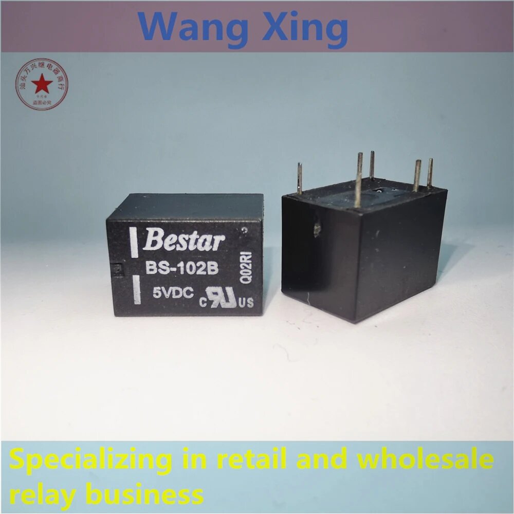 Реле электромагнитное Bestar BS-102B 5VDC