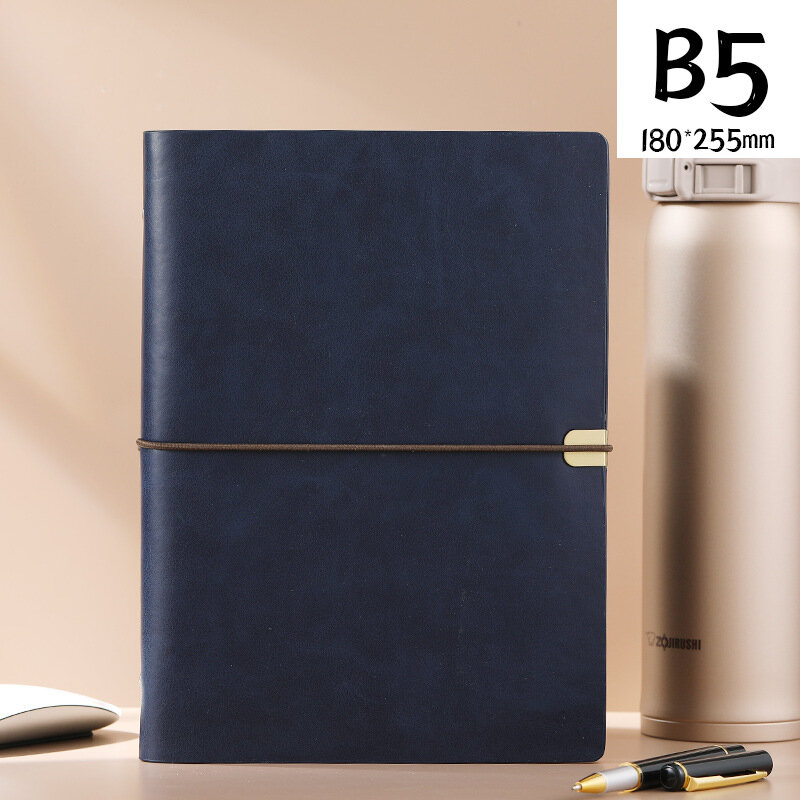 B5 Папка с листами и эластичным замком, цвет бирюзовый, 27.5см x 22см, мягкая обложка, 50 страниц