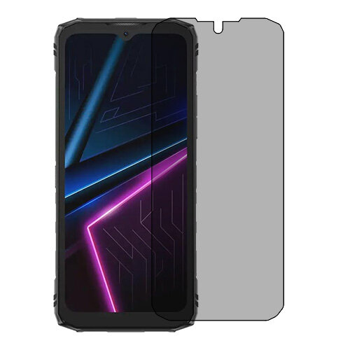 Скрин Мобайл защитный экран для Doogee Blade 10 Pro Energy из нано стекло 9H приватное
