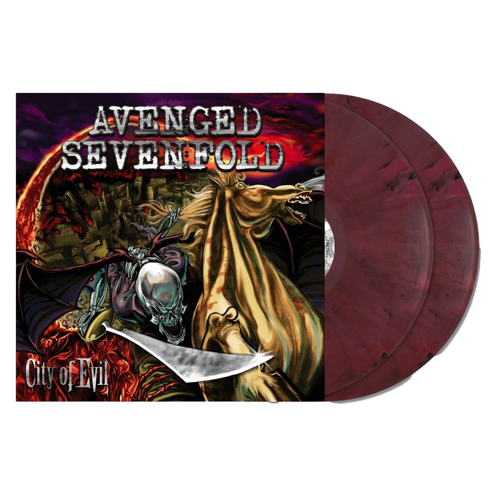 Avenged Sevenfold – City Of Evil (Anniversary Red Velvet Vinyl)