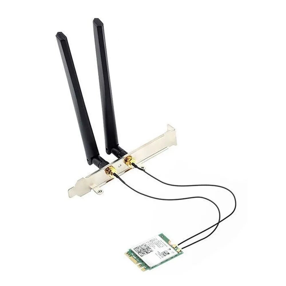 (T G D W)-Трехдиапазонная Беспроводная Карта WiFi 6E AX210 С Антенной 8 ДБ Кронштейном