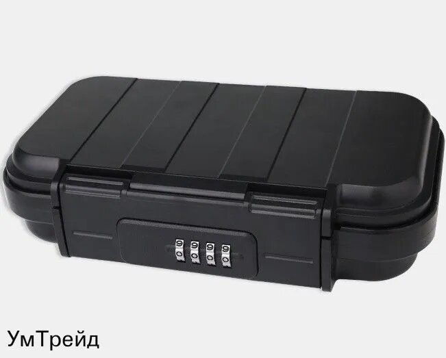 Переносной кодовый сейф с тросом / ручной мини сейф