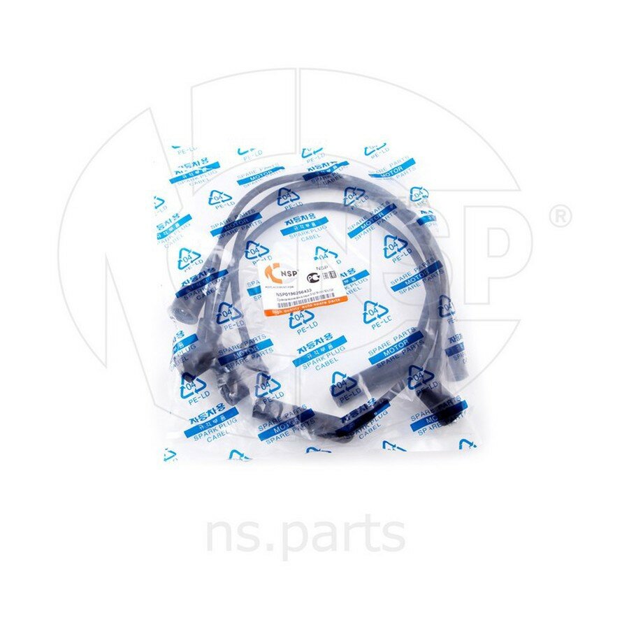 Провода в/в DAEWOO MATIZ/SPARK 0.8 SOHC(три провода) NSP NSP0196256433