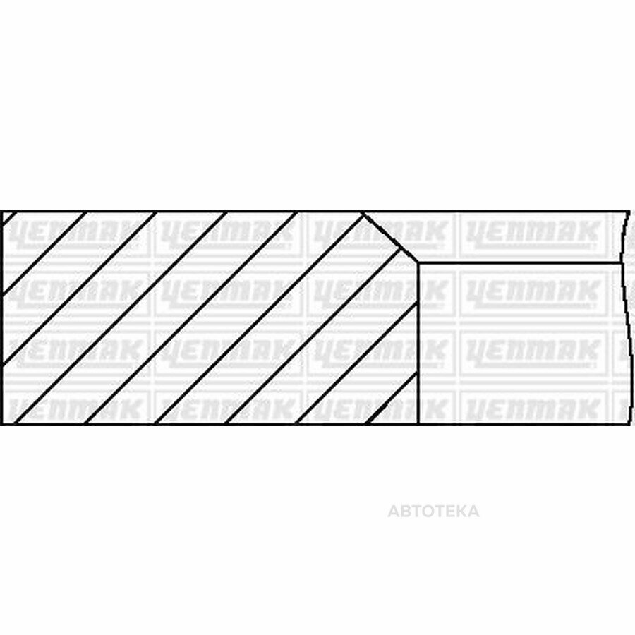 Кольца поршневые комплект 7750 mm. YENMAK 9109682050
