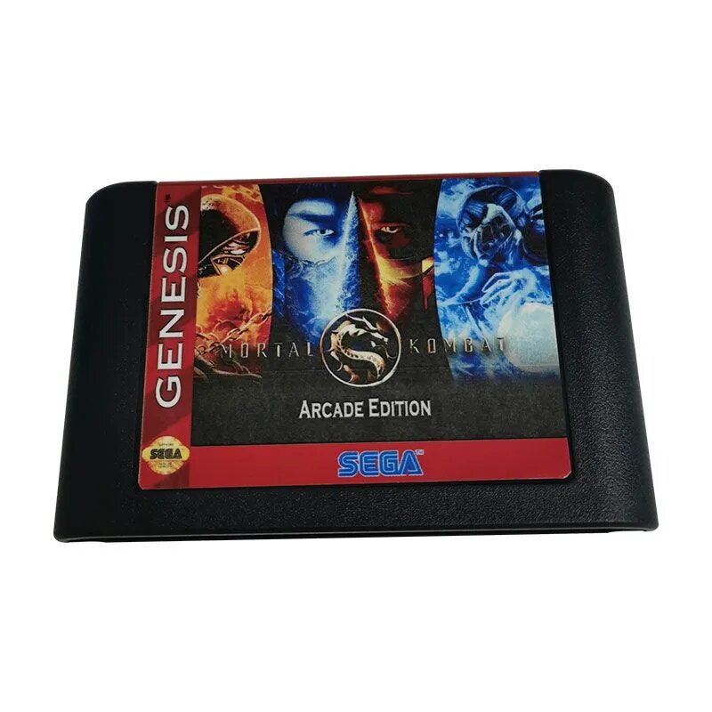 Игровой картридж для приставки 16 bit SEGA: Mortal Kombat Arcade