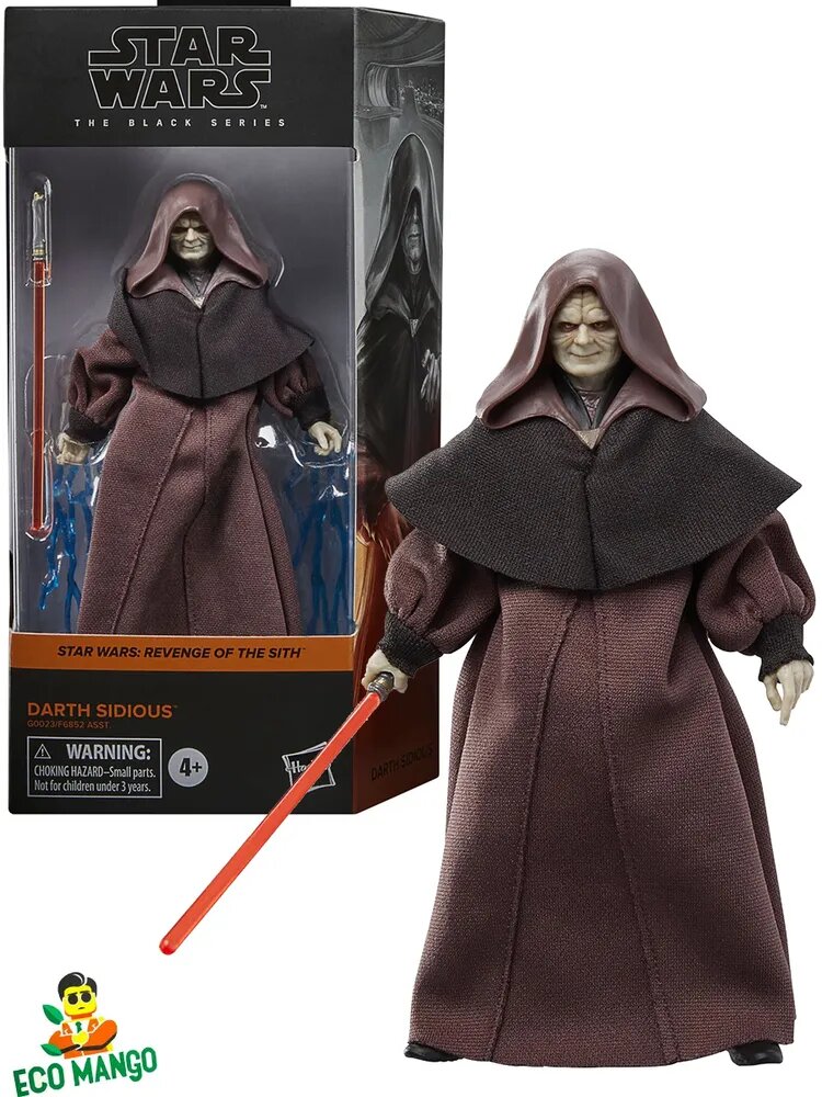 Фигурка-акция Hasbro Star Wars: Darth Sidious, Revenge of the Sith, 15 см