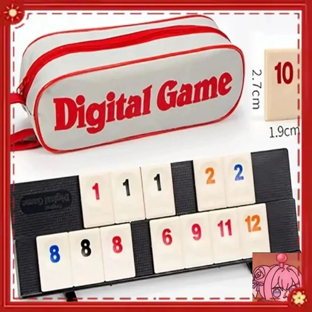 Игры в шахматы на вечеринках Traveling Rummikub Israel Mahjong Digital Board Game