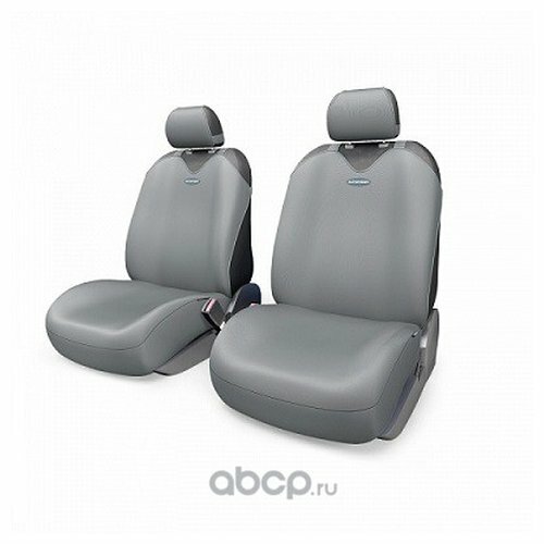 Авточехлы (майка) полиэстер передний ряд темно-серые (4 предм.) Sport Plus AUTOPROFI Autoprofi R402PfDGY