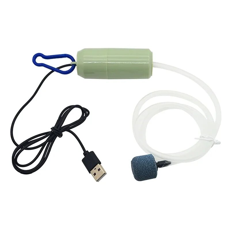 USB-компрессор для аквариума 1PCS-Black — фото 1