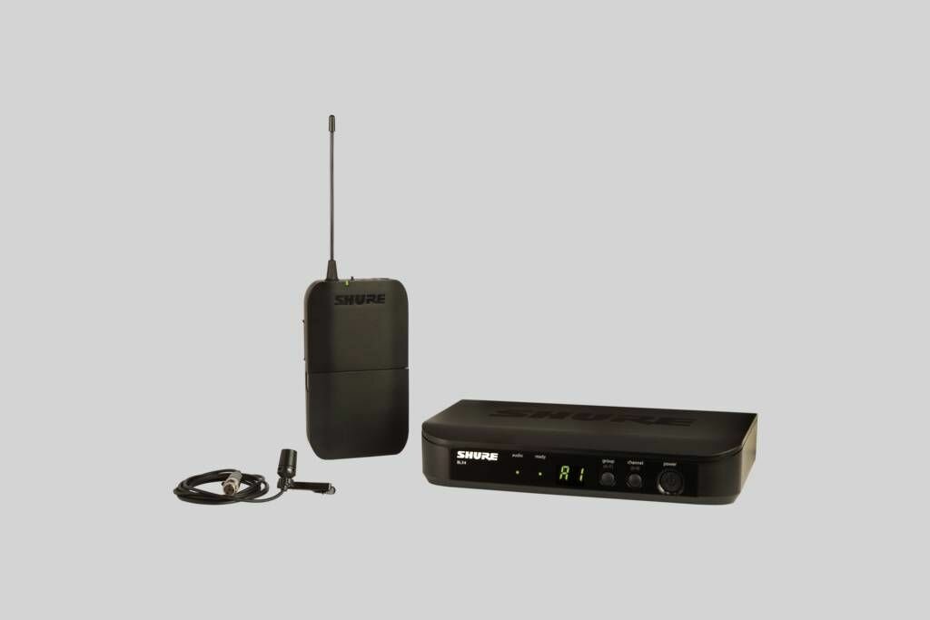 Радиосистема c петличным микрофоном Shure BLX14E/CVL