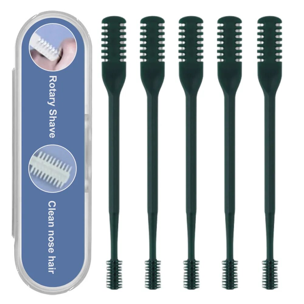 Триммер для носа и ушей Nasal Hair Cutter, кол-во насадок 5