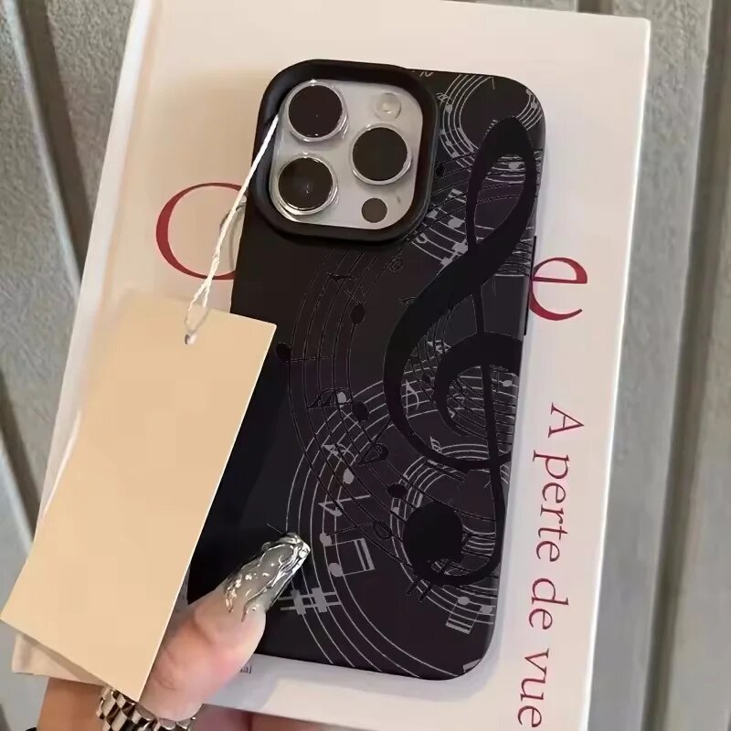 Чехол для телефона INS Art с нотами на клавишах пианино для Samsung S26 S25 S24 S23Ultra A34 A36 A26 A16 A06 A07 A17 A15 A55 A35 A54 A56