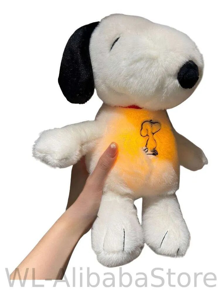 Дышащая игрушка Snoopy, снимающая тревогу, мягкая игрушка из плюша, 30*25 см