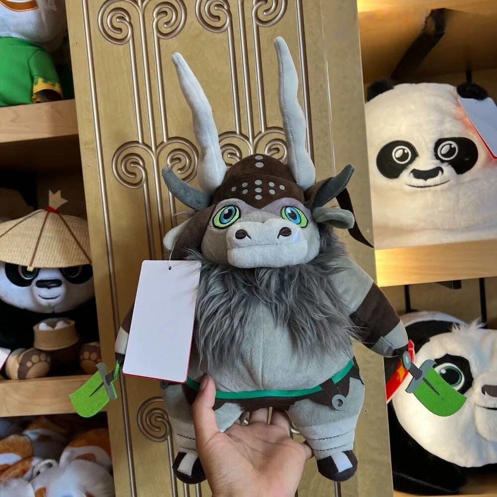 Мягкая игрушка антистресс Кунг-фу Панда 4 Kung Fu Panda 4 Kai игрушки мягкие аниме