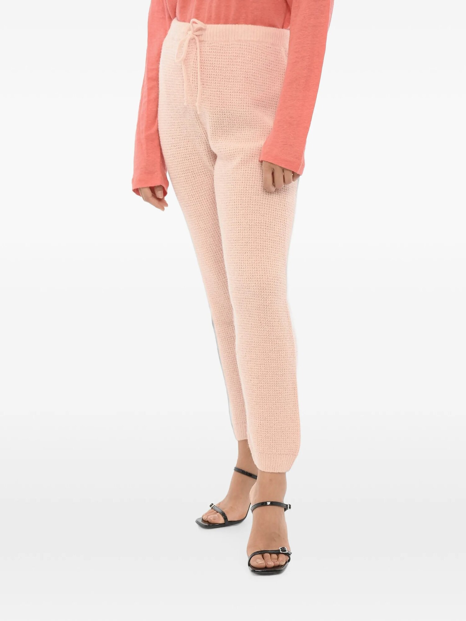 Брюки Elasticated-waistband knitted trousers