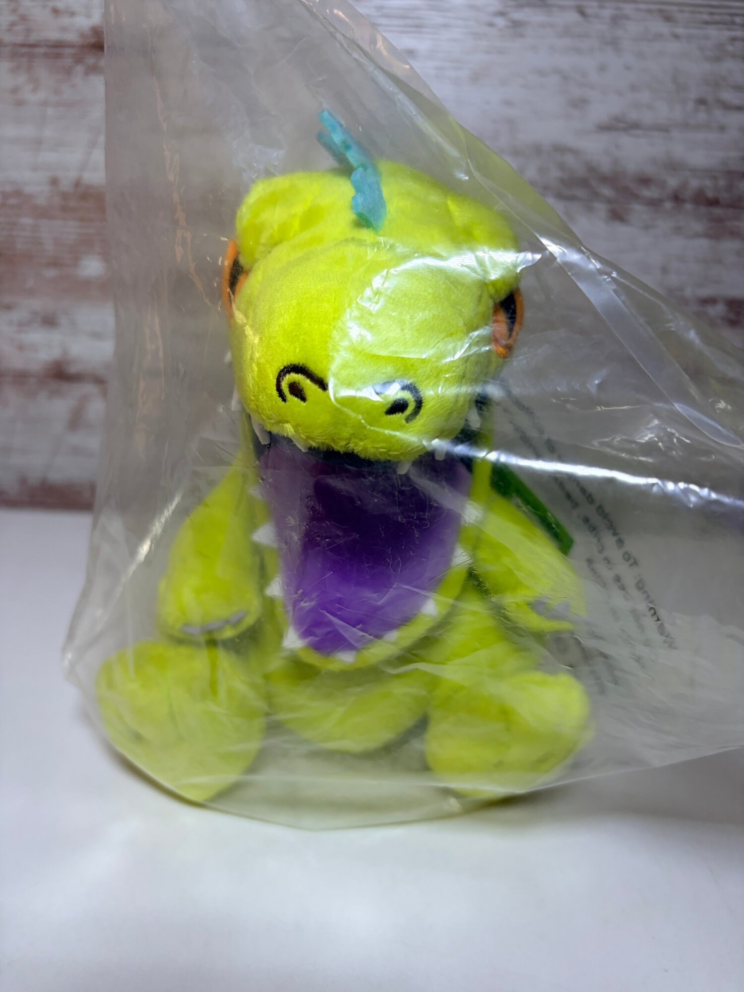 Коллекционная плюшевая фигурка Kidrobot Rugrats Reptar (Рептар), 20 см