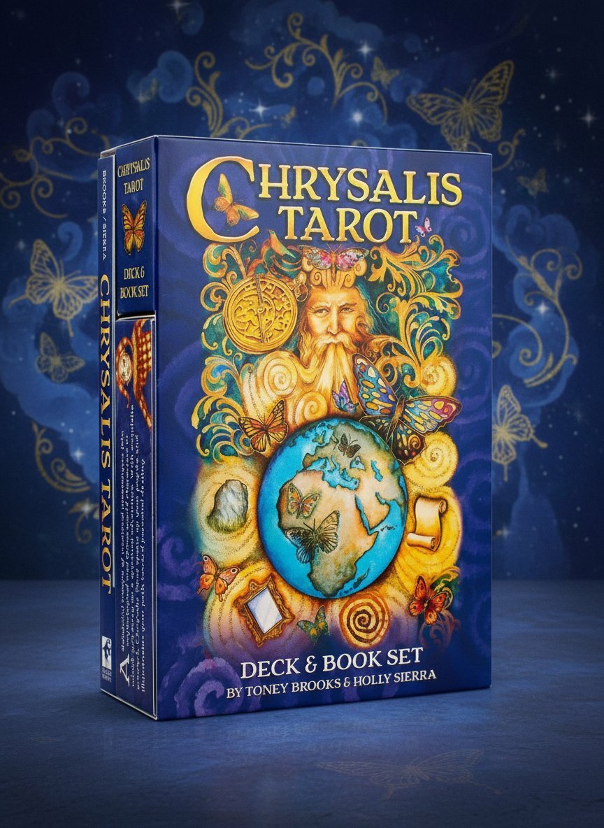 Карты Таро "Chrysalis Tarot Deck Book Set" US Games / Набор книг и колода Хризалис 63405 US Games Systems