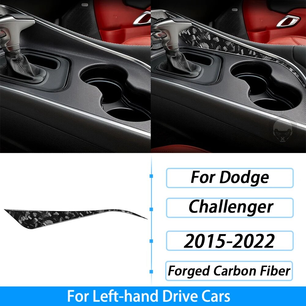 Кованая панель переключения передач из углеродного волокна для Dodge Challenger 2015-2022, 28