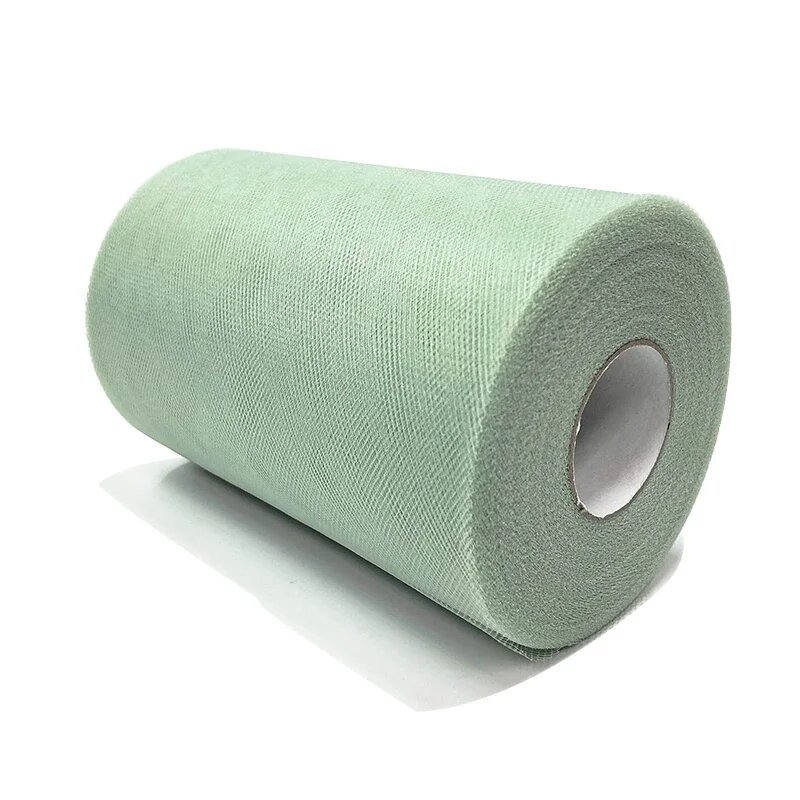 Тюль CaiiBtntgb 30см х 91,4м Зеленый, C82 Matcha Green