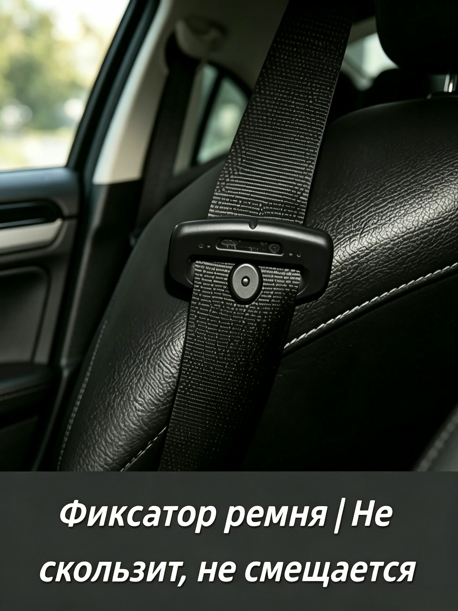 Универсальные фиксаторы-клипсы для крепления ремня безопасности, комплект из 5 штук