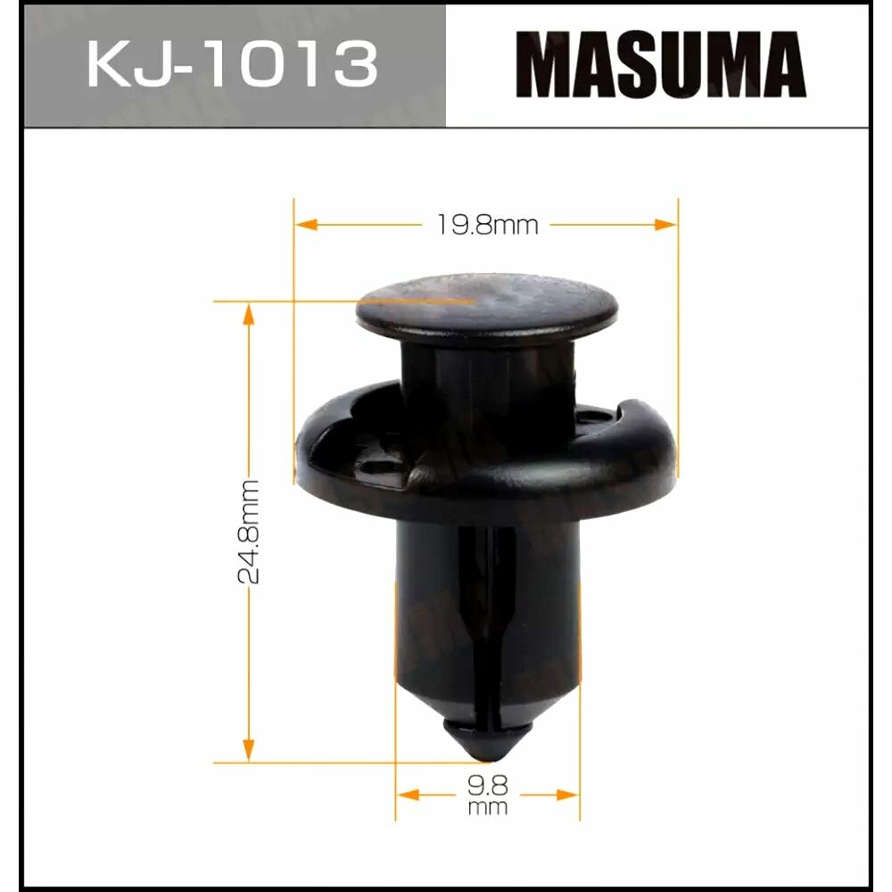 Клипсы крепежные автомобильные OEM 91503-SZ3-003 KJ-1013, 30 шт.