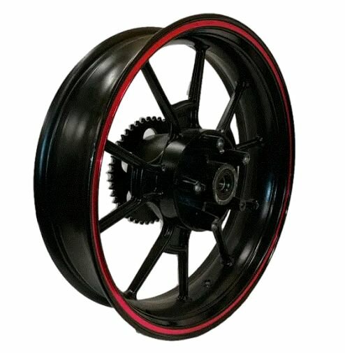 Обод 17" передний литой, диск. торм. 3,00-17 FALCON SPEEDFIRE (5 Y-луч) (на 5 отв.)