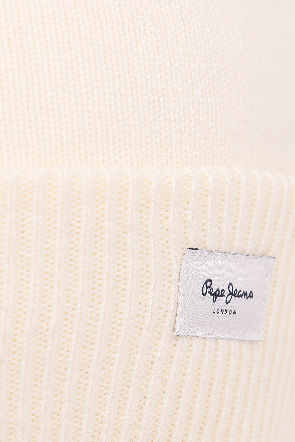 Шапка Pepe Jeans для женщин, размер ONE SIZE, белый, — фото 1