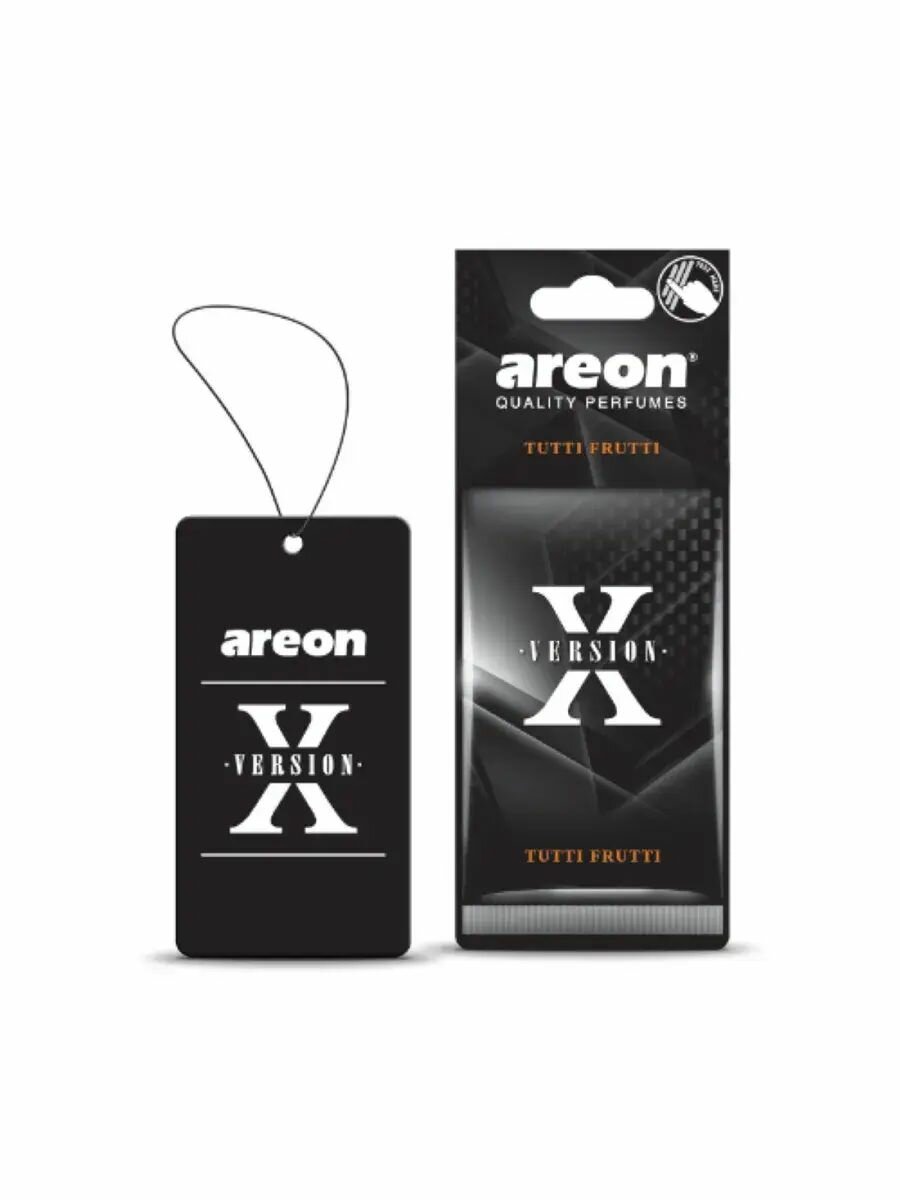 Ароматизатор для автомобиля подвесной "AREON" Тутти-фрутти, 1 шт.