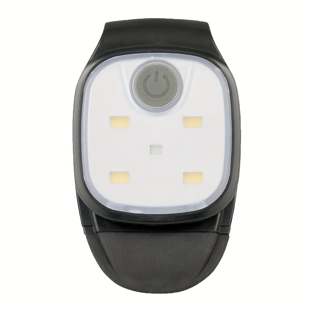 Светодиодный налобный фонарь Hands-Free, клипса, 4 режима, USB-перезаряжаемый, для бега, кемпинга, походов, 1 шт.