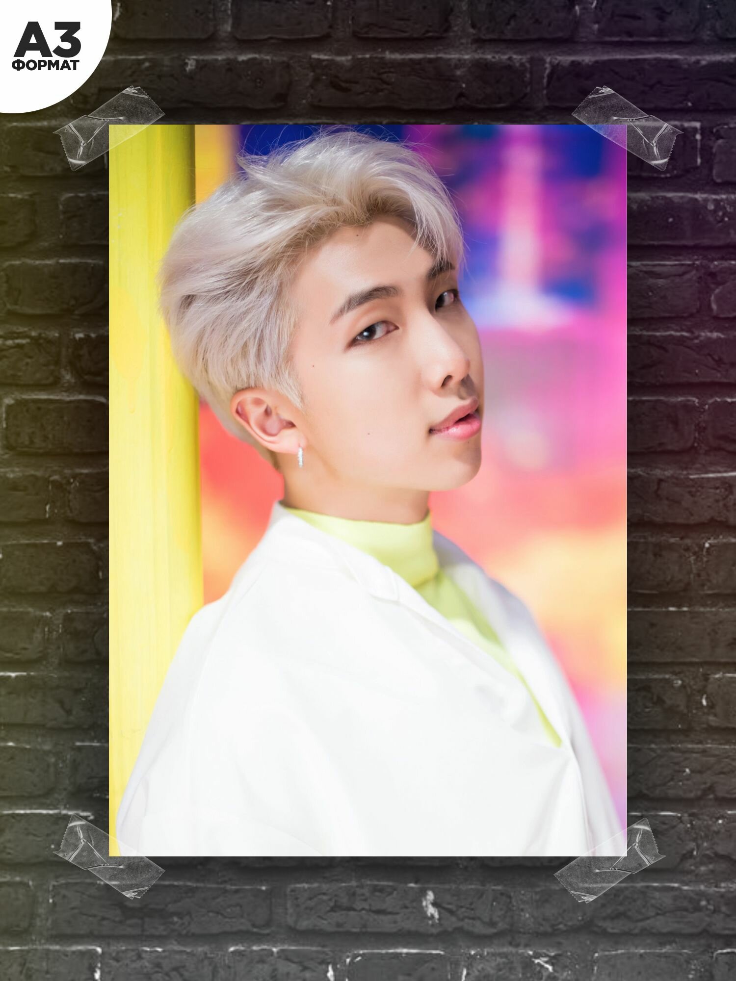 Постер на стену BTS, Ким Намджун RM