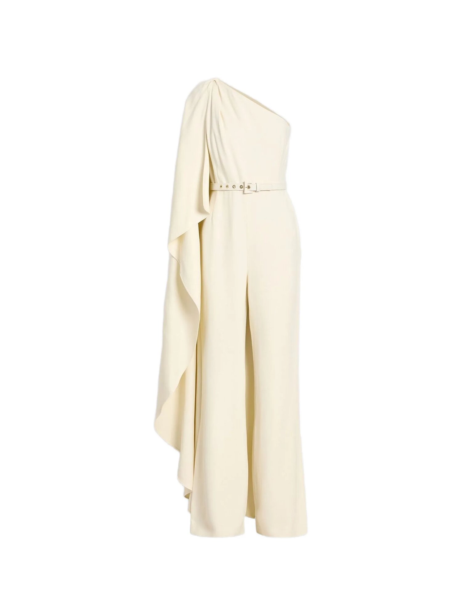 Комбинезон Monique Lhuillier One-shoulder draped jumpsuit
