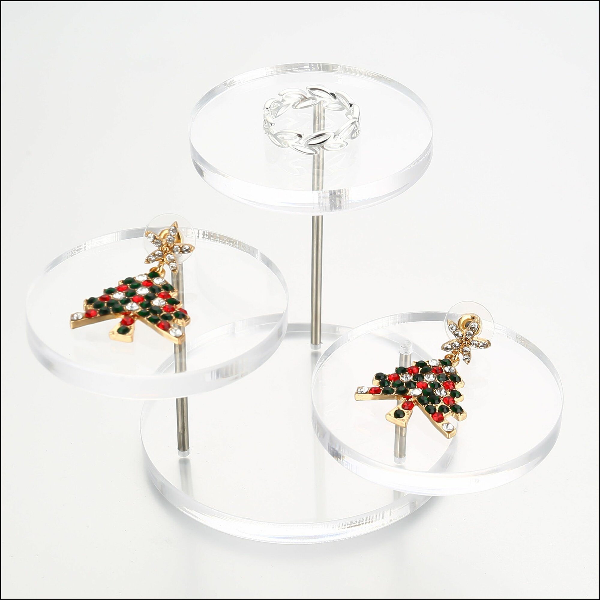 Подставка сервировочная для пирожных, мороженого "1", диаметр 7 см, 1 шт