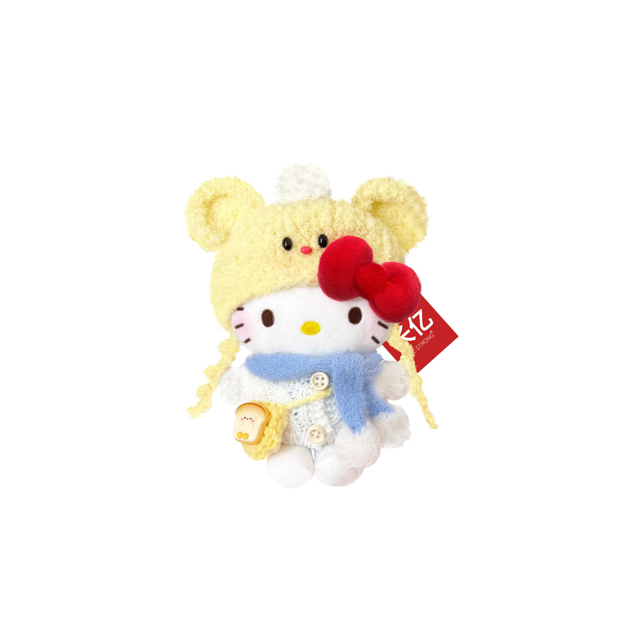 E-STRONG x Hello Kitty Серия Школьная Мягкие куклы Плюшевые брелки 13 см